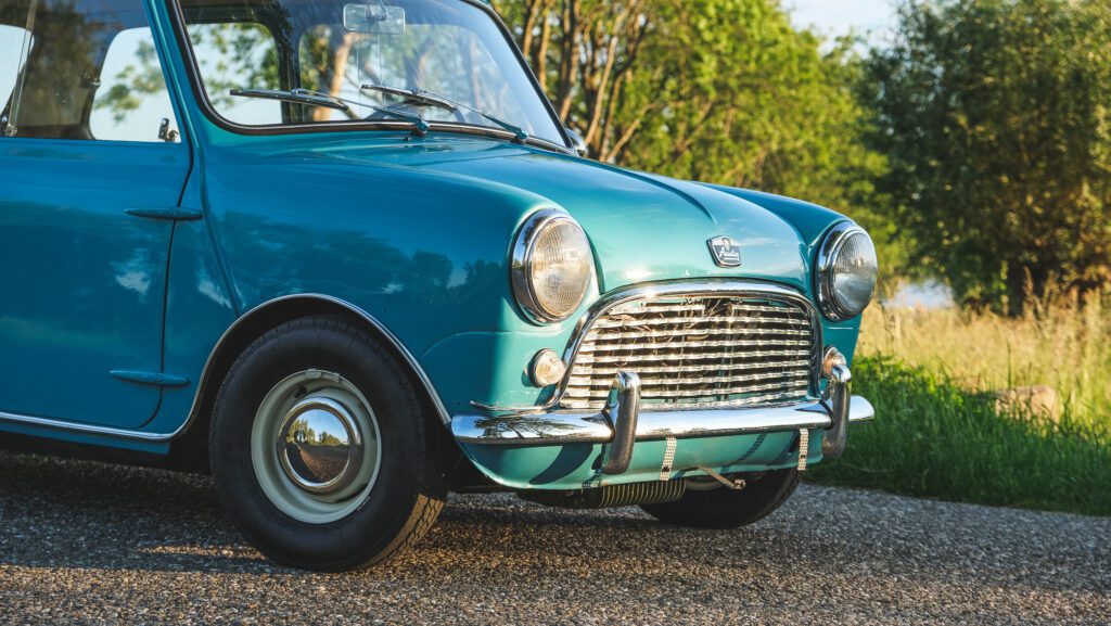 Austin Mini MK1 from 1966- Brooks Motors oldtimers