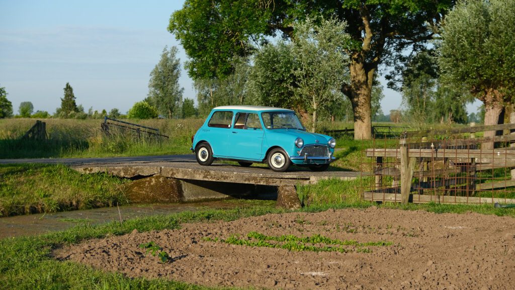 Austin Mini MK1 from 1966- Brooks Motors oldtimers